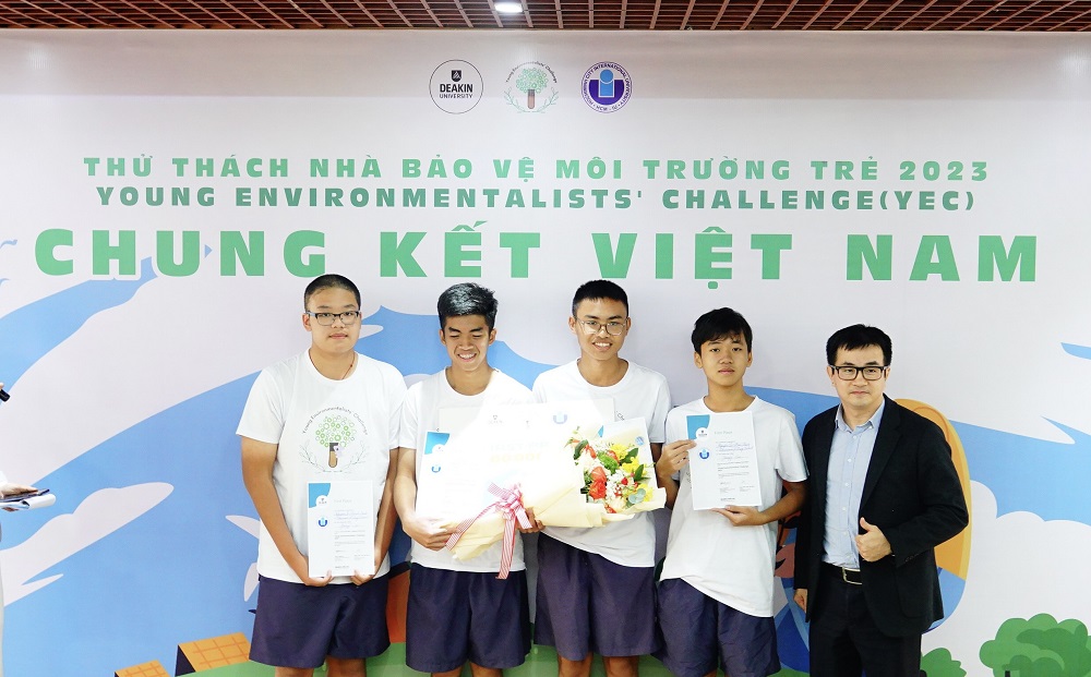 LMS ĐHQG-HCM : Admin User: Chung kết cuộc thi Thử thách Nhà bảo vệ Môi trường trẻ lần IV